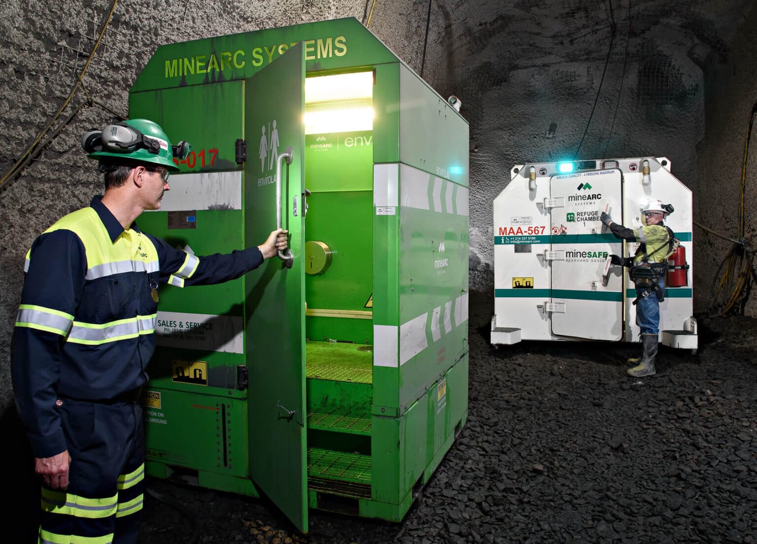 Minería roca dura - MineARC Systems