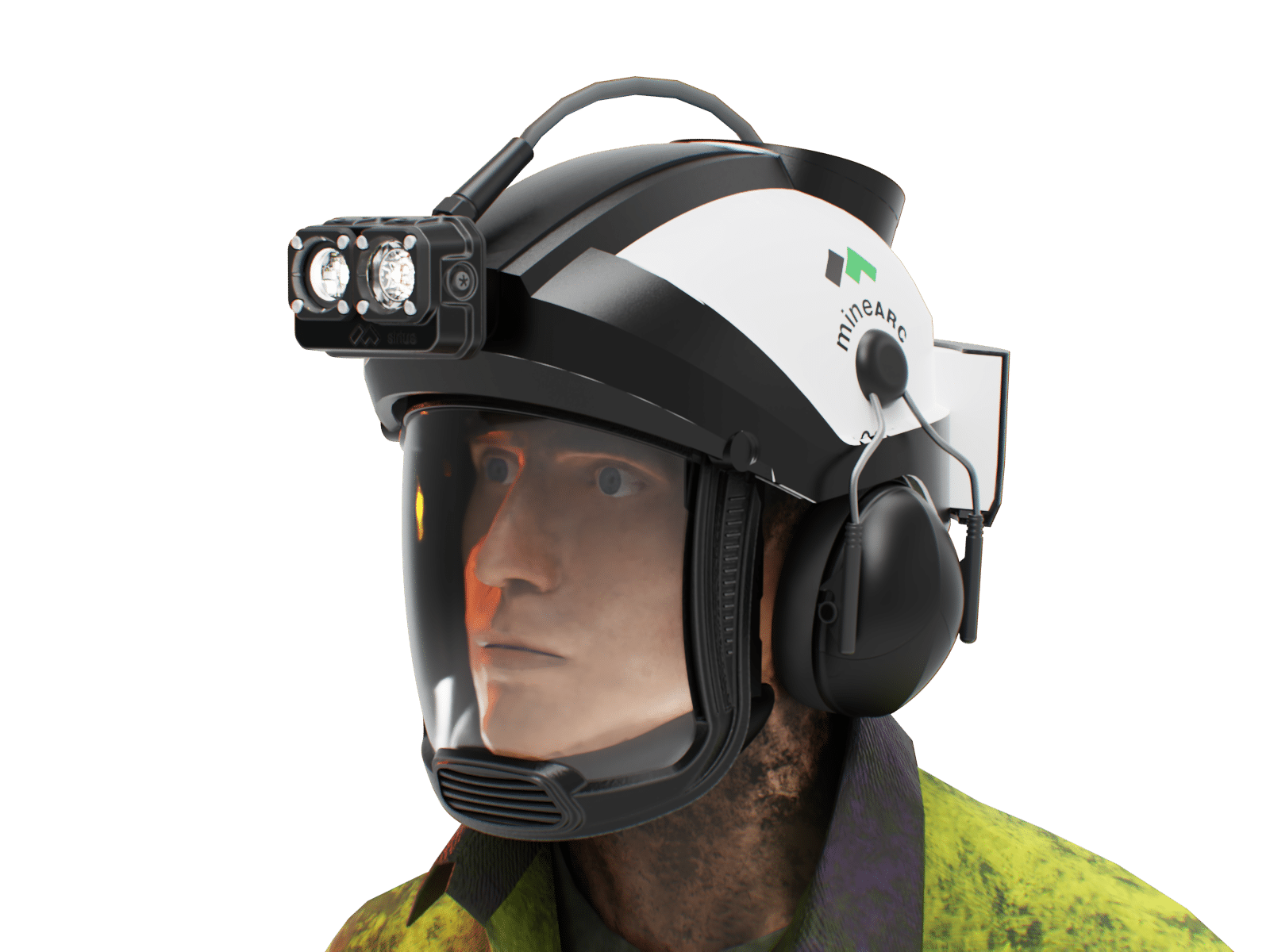 VivAIR Helmet - MineARC Systems