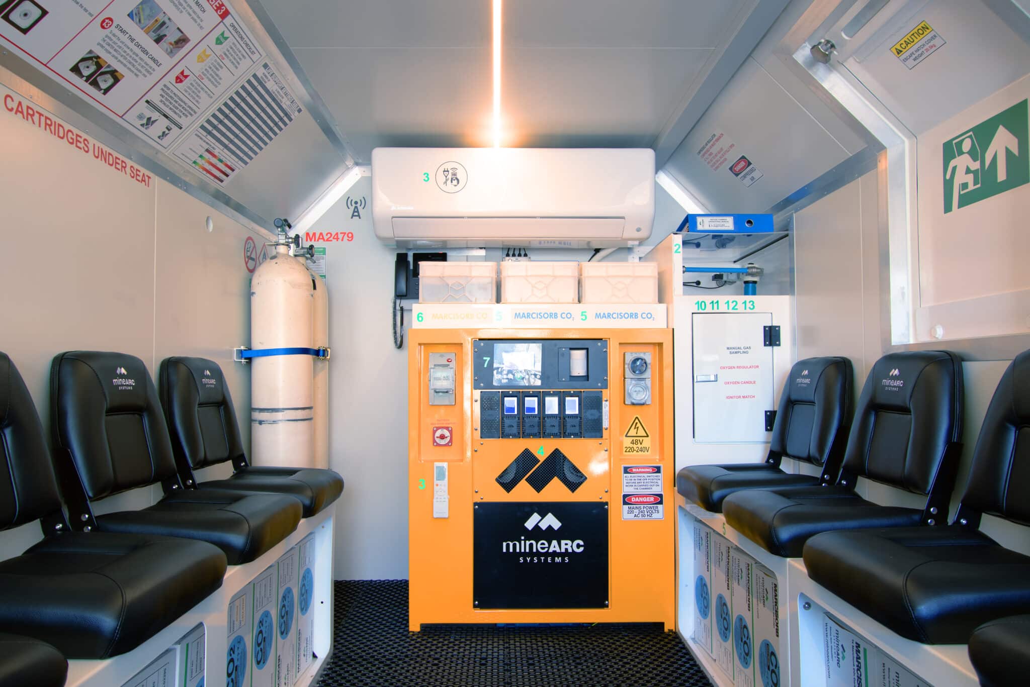Air Conditioning in Refuge Chambers - MineARC Systems